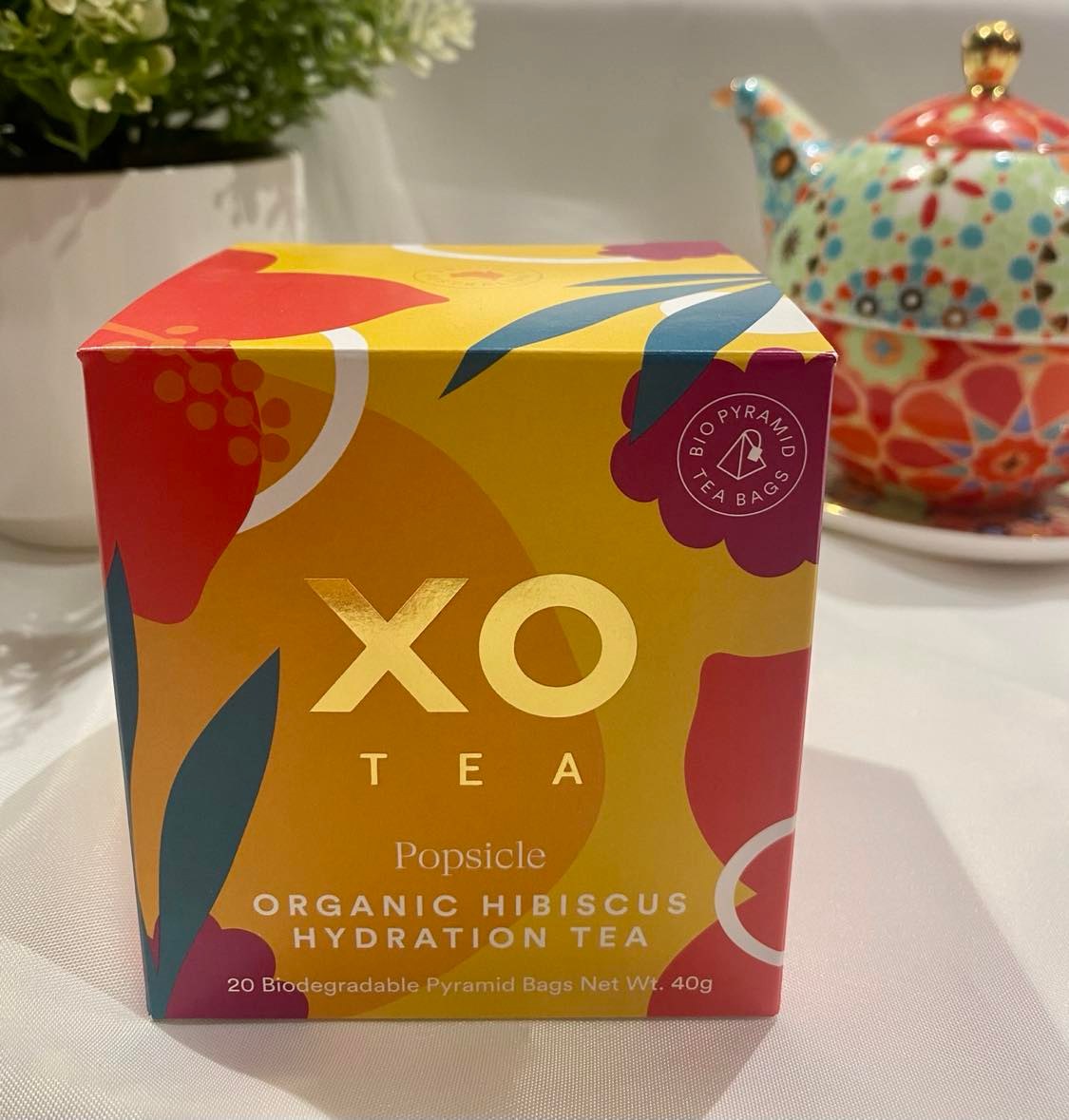 XO Tea Organic Hibiscus Hydration Tea - Popsicle – WA Gifts and Hampers